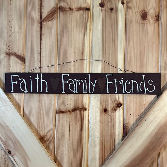 Wall Decor | Country Primitive Wood Sign | Poshmark